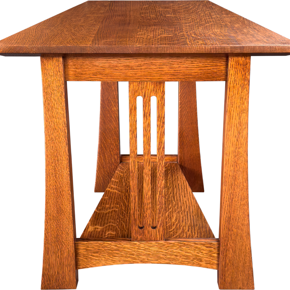 Solid Wood Furniture: Copper Creek Wedge End Table | Stuart David